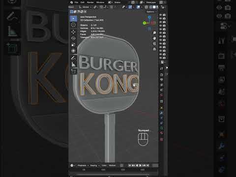 Cara Kamera Zoom di Blender #blenderindonesia #blender #tutorialblenderpemula