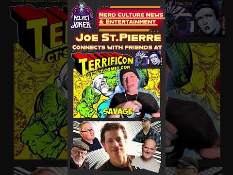 Joe St.Pierre Connects with Creator Friends @terrificon_CT #marvelcomics #imagecomics #artists