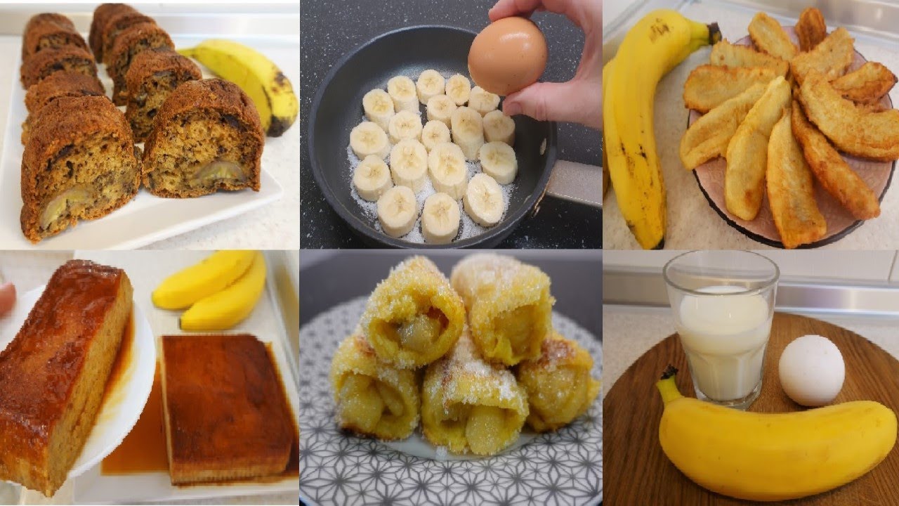 7 Banana Dessert Recipes ! Delicious Light Moist Banana Desserts Compilation #6 ! Easyvideo