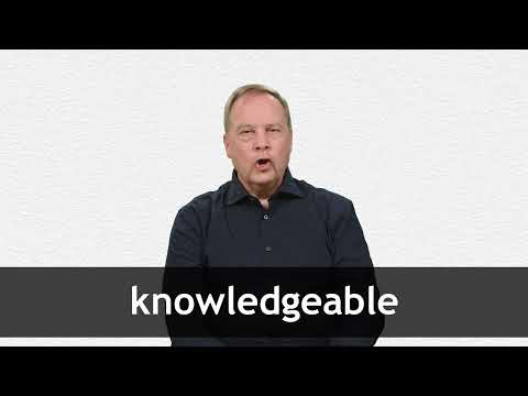 How to pronounce KNOWLEDGEABLE in American English
