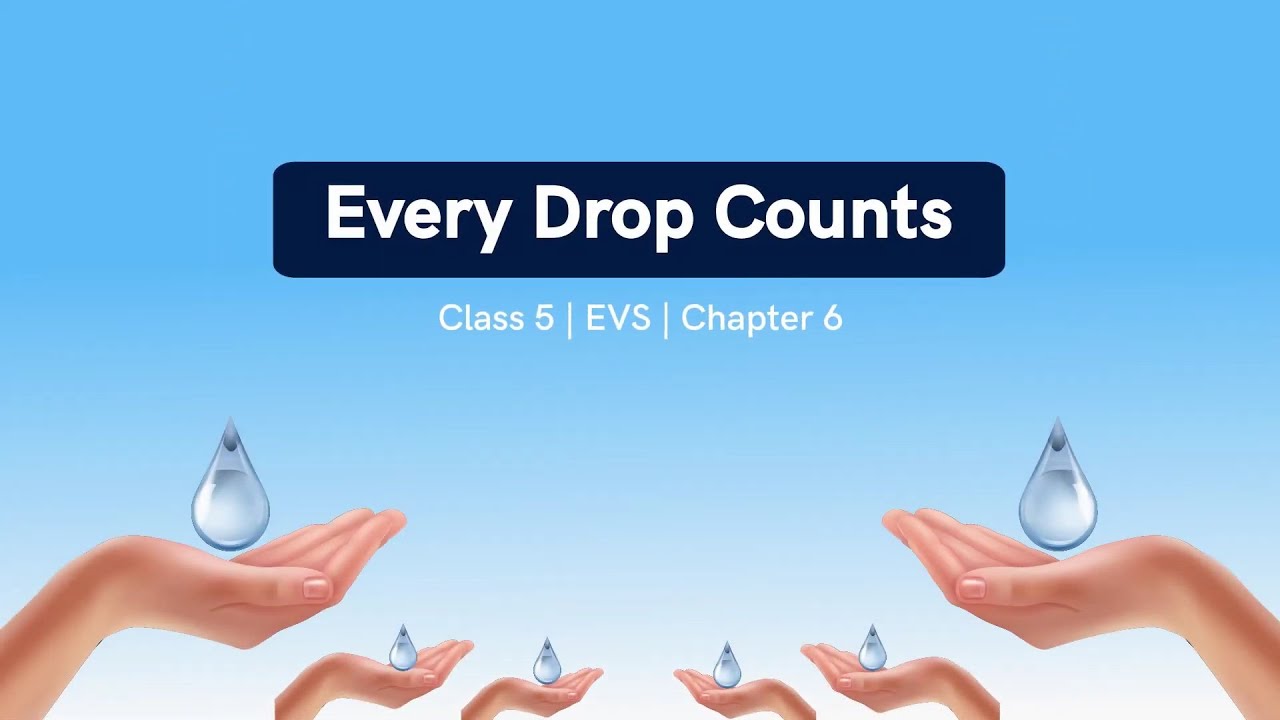 Every Drop Counts |  | Innovative Teaching | Class 5 | EVS | Chapter 6