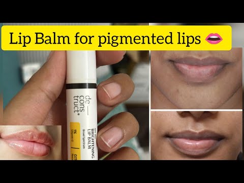 Deconstruct brightening lip balm review in tamil #lipbalm #lipcare #healthylips #deconstruct