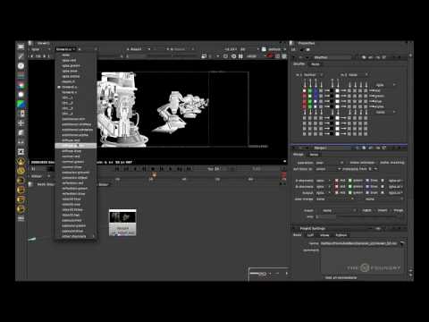 Nuke; General UI; Viewer Basics - PartA Video Lecture - Create Visual Effects with Nuke ...
