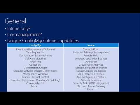 Intune Co management Making the right choices