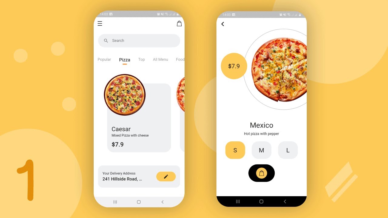 Flutter UI - Food App - Speed Code - Part 1