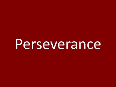 Perseverance