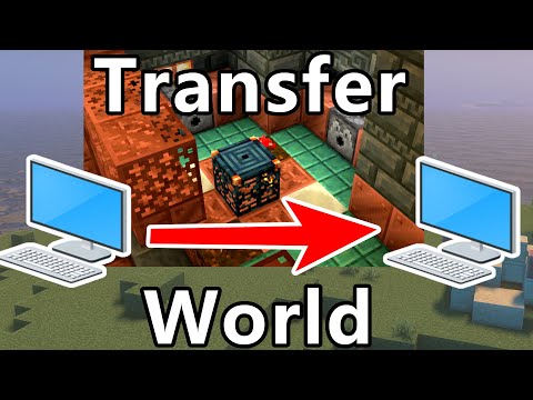 Transfer Minecraft World to another PC / to a Friend