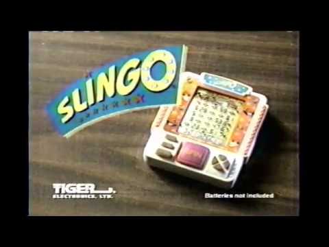 Slingo Tiger Electronics 1998 ad
