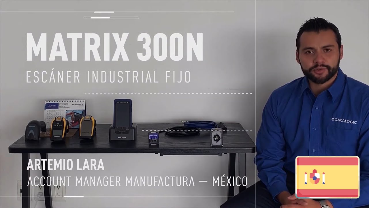 Datalogic Matrix 300N™ demonstration video (Spanish only)