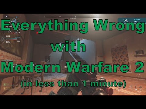 Everything WRONG with Modern Warfare 2 2022 in less than 1 Minute