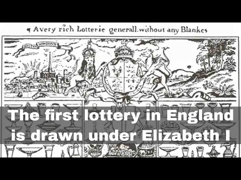 11th January 1569: First recorded lottery drawn in England under Elizabeth I