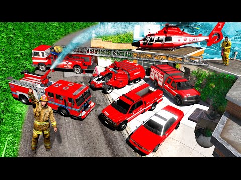 Collecting SECRET EMERGENCY VEHICLES in GTA 5!