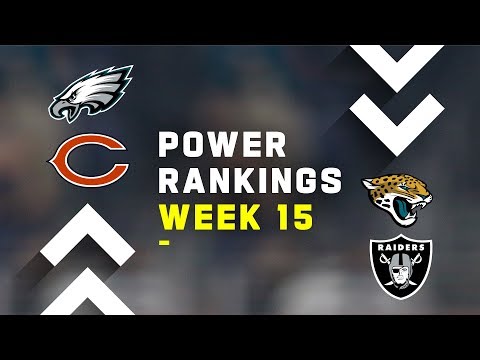 Week 15 NFL Power Rankings!