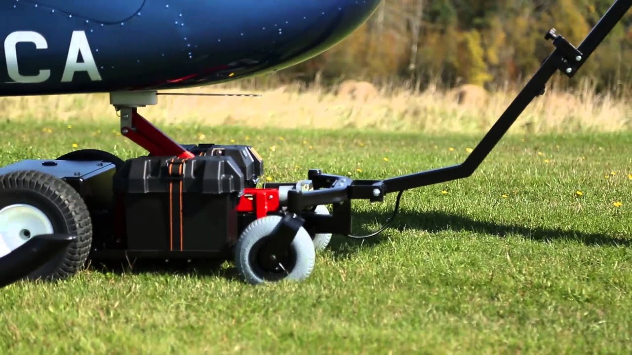 V201 with R66 - Helicopter Dolly by Helitowcart