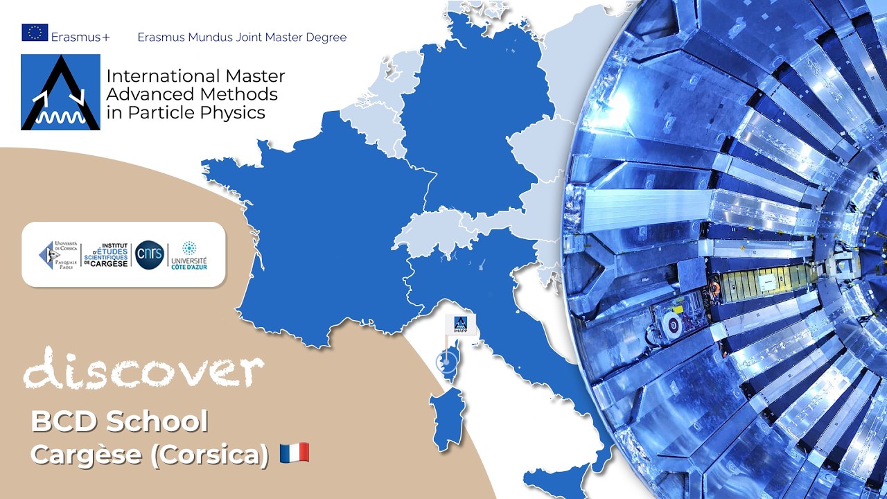 Studying #particlephysics with IMAPP | BCD School 🏝️🇫🇷