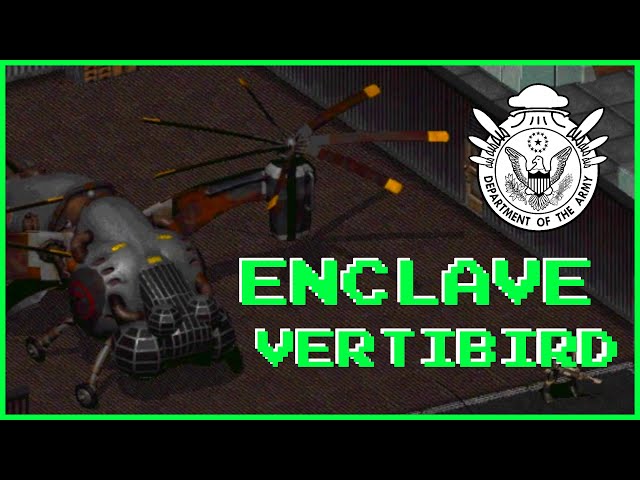 Fallout 2 Enclave Vertibird Minecraft Map
