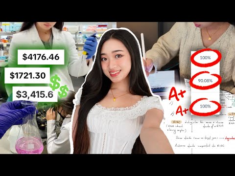 How I consistently study with a FULL TIME JOB (and still get straight As) + FREE PLANNER