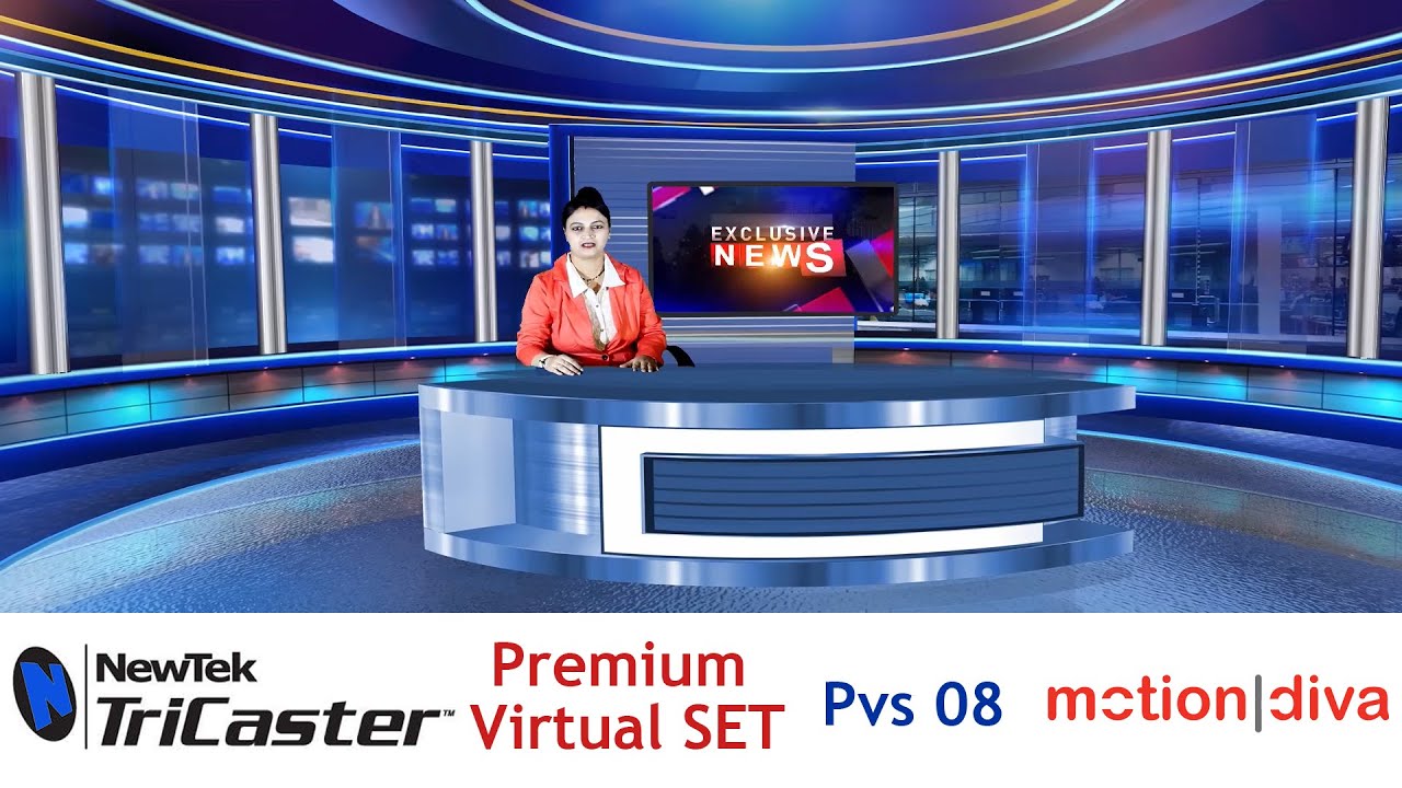 Tricaster Premium Virtual Studio PVS08