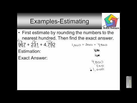 4th Grade Estimating