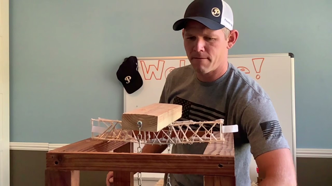 Load testing Toothpick Bridges