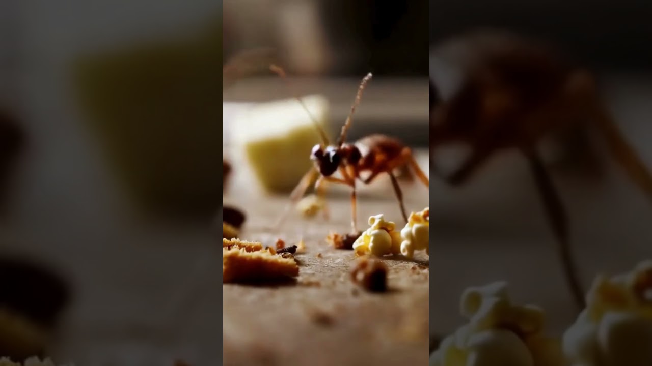 Dance With The Happy Ant! - #HappyAntDance, #FunnyAntVideo, #DancingAnts, #CuteBugMoves