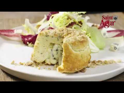 Saint Agur Blue Cheese soufflé by Raymond Blanc