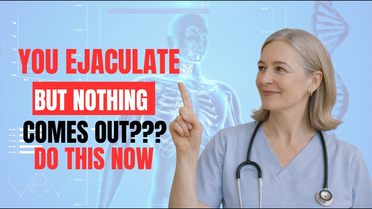 If You Are Older And Do Not Ejaculate, Please Do THIS Immediately...| Advice For Elderly