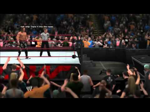 WWE 2K15 Showcase(PS3) - Triple H vs. Shawn Michaels Raw 12-29-03