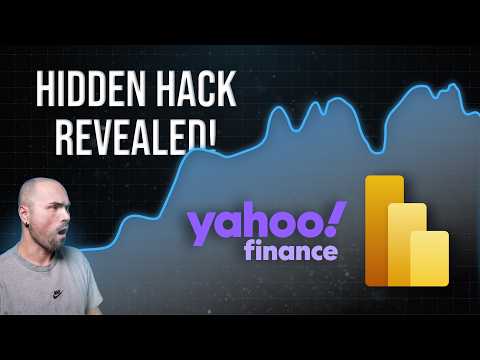 Stock Market Data in Power BI: Yahoo Finance’s Hidden Hack!