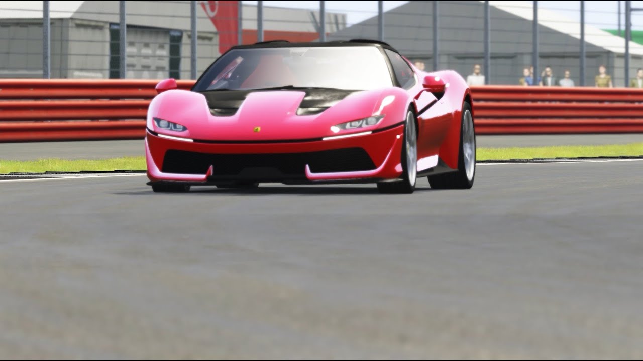 Ferrari J50 Top Gear Testing