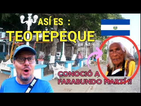 ASÍ ES LA POBLACIÓN DE TEOTEPEQUE , EN EL SALVADOR . AQUÍ NACIÓ FARABUNDO MARTÍ #elsalvador