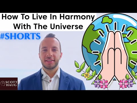 How To Live In Harmony With The Universe #Shorts
