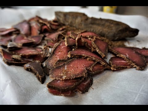 How To Make Classic Biltong - South African Traditional 'beef jerky'