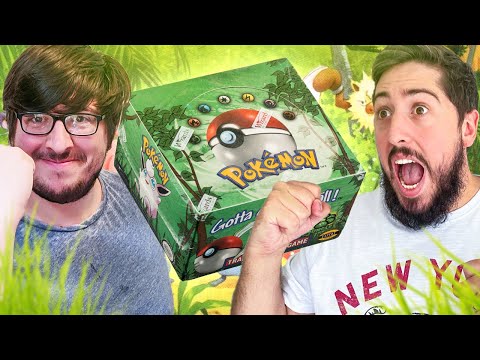 OPENING AN ENTIRE VINTAGE WOTC JUNGLE BOOSTER BOX!