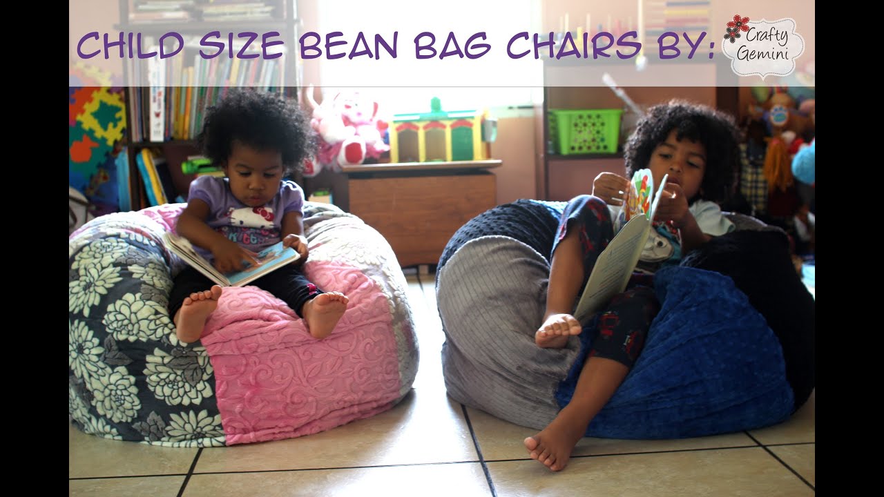 How to Make a Bean Bag Chair- Child Size