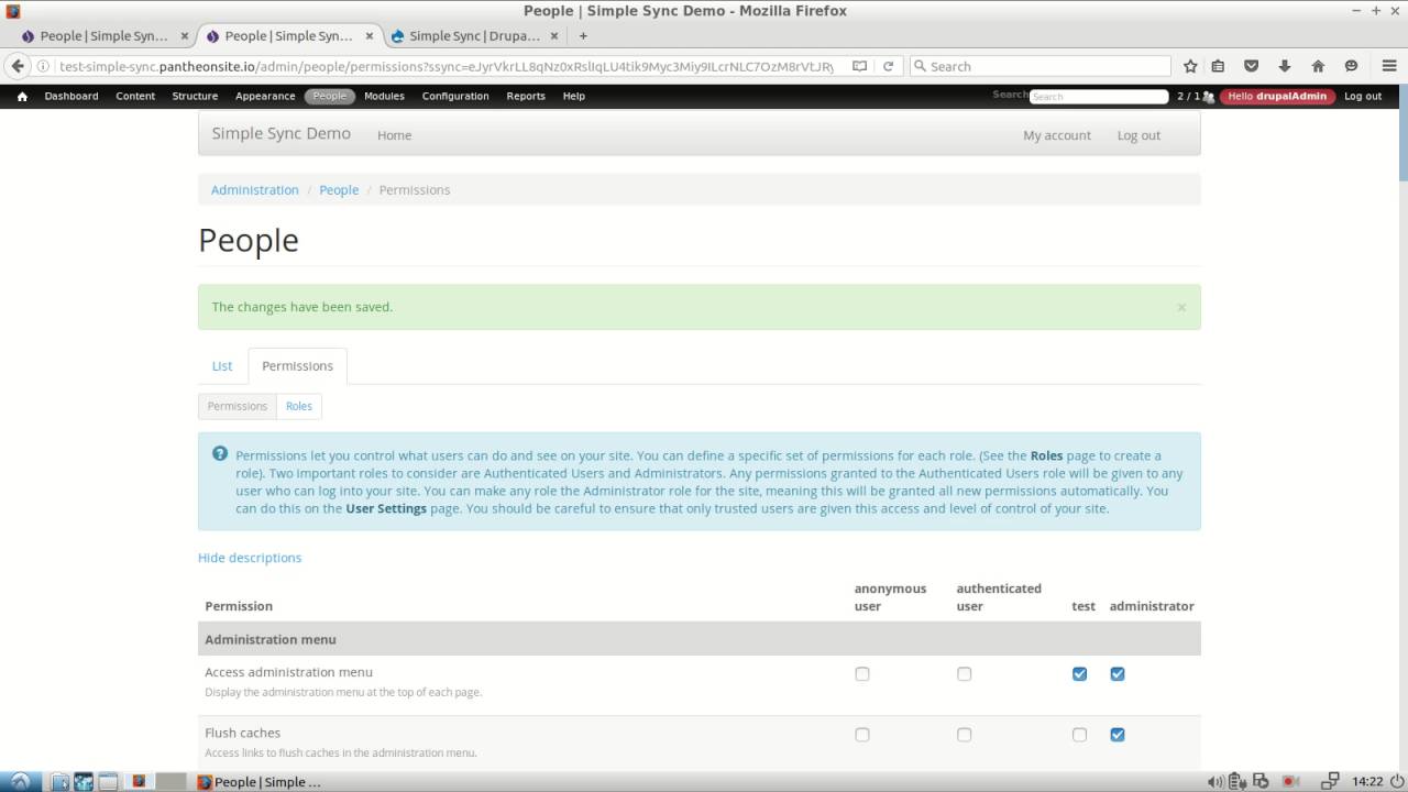 Simple Sync module for Drupal