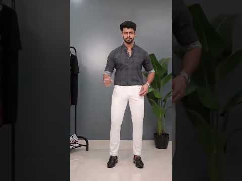 Styling white chinos for men! #style #fashion #chinos #shorts