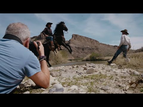 Nathalie Emmanuel and Josie Canseco in The Texas Series | David Yarrow Photography