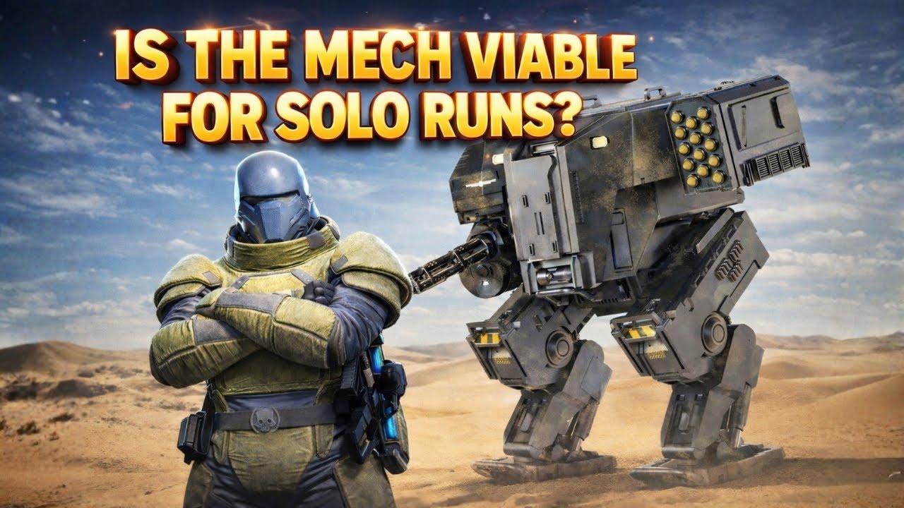 How I Use the Mech for Solo Runs | Helldivers 2