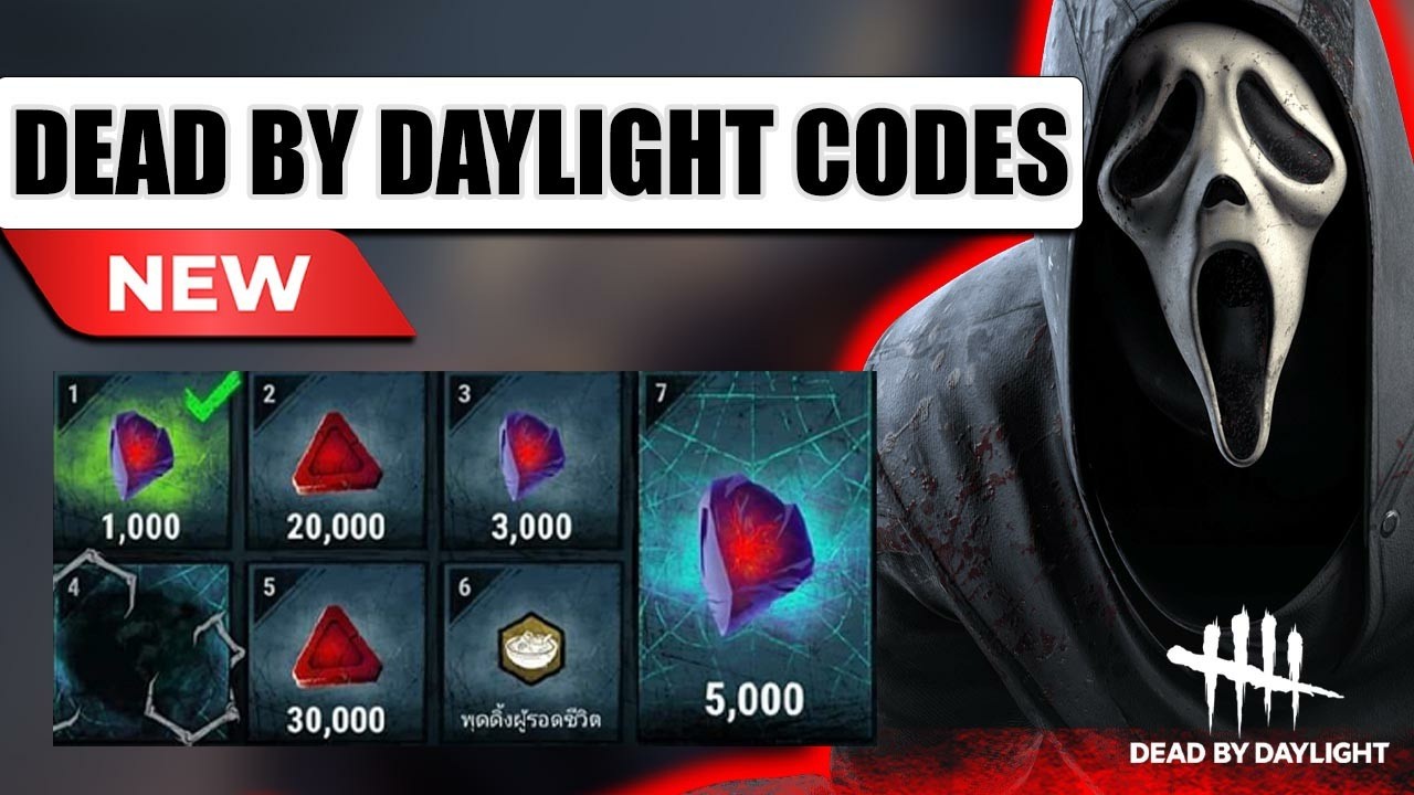 DBD CODES 2026 - DEAD BY DAYLIGHT CODES - DEAD BY DAYLIGHT BLOODPOINT CODES
