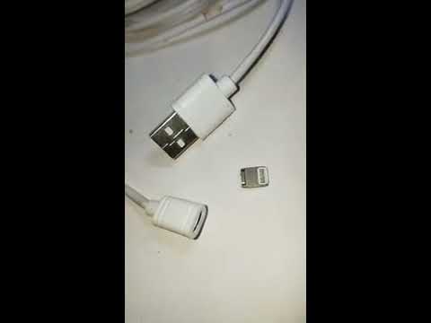 Simple how to repair broken iPhone iPad USB lighting charger cable port easy fix DYI