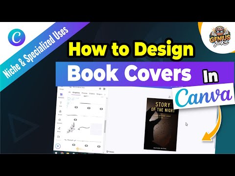 How to Design Stunning Book Covers in Canva | Easy Step by Step Guide for Beginners!