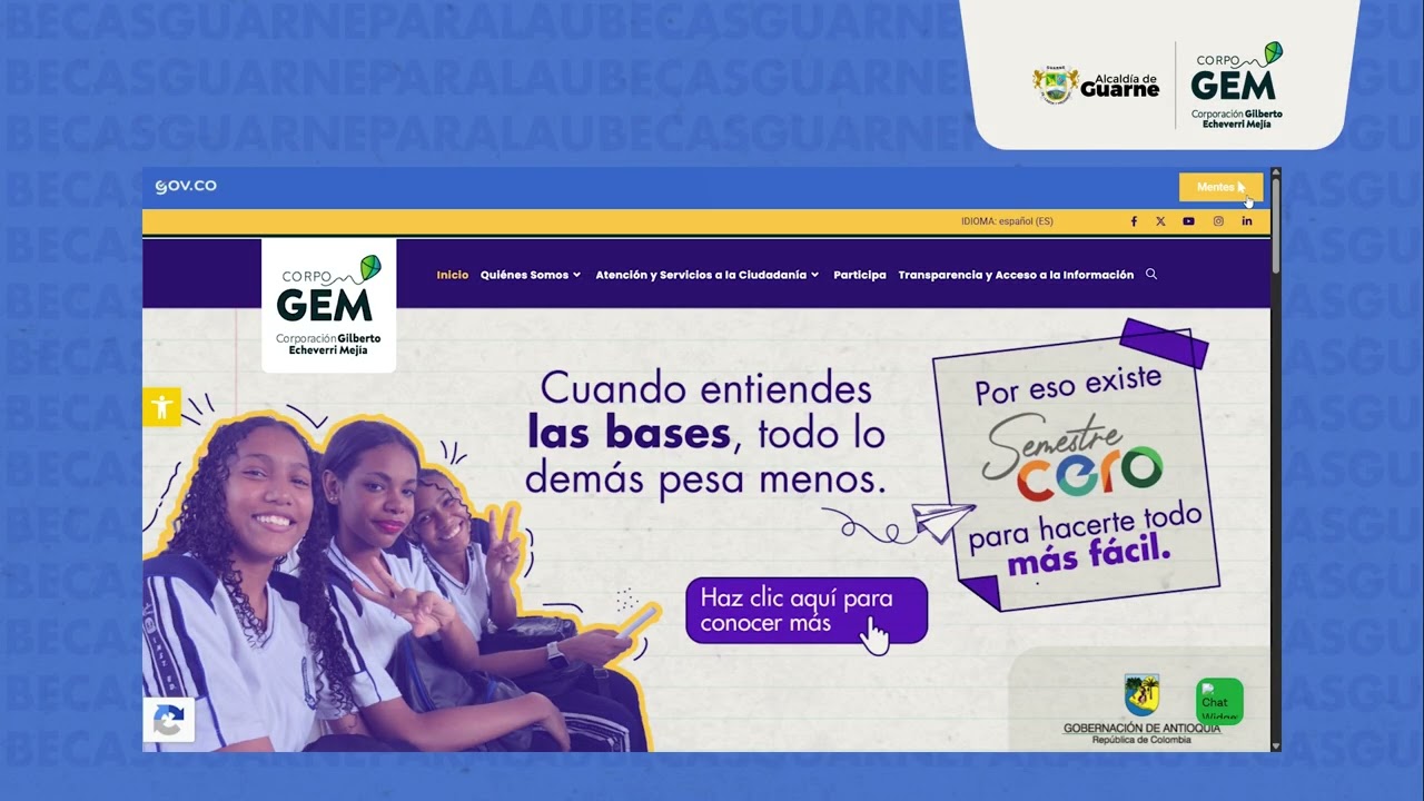 ¿Cómo realizar tu proceso de legalización del programa Guarne para la U  Convocatoria 2026-1