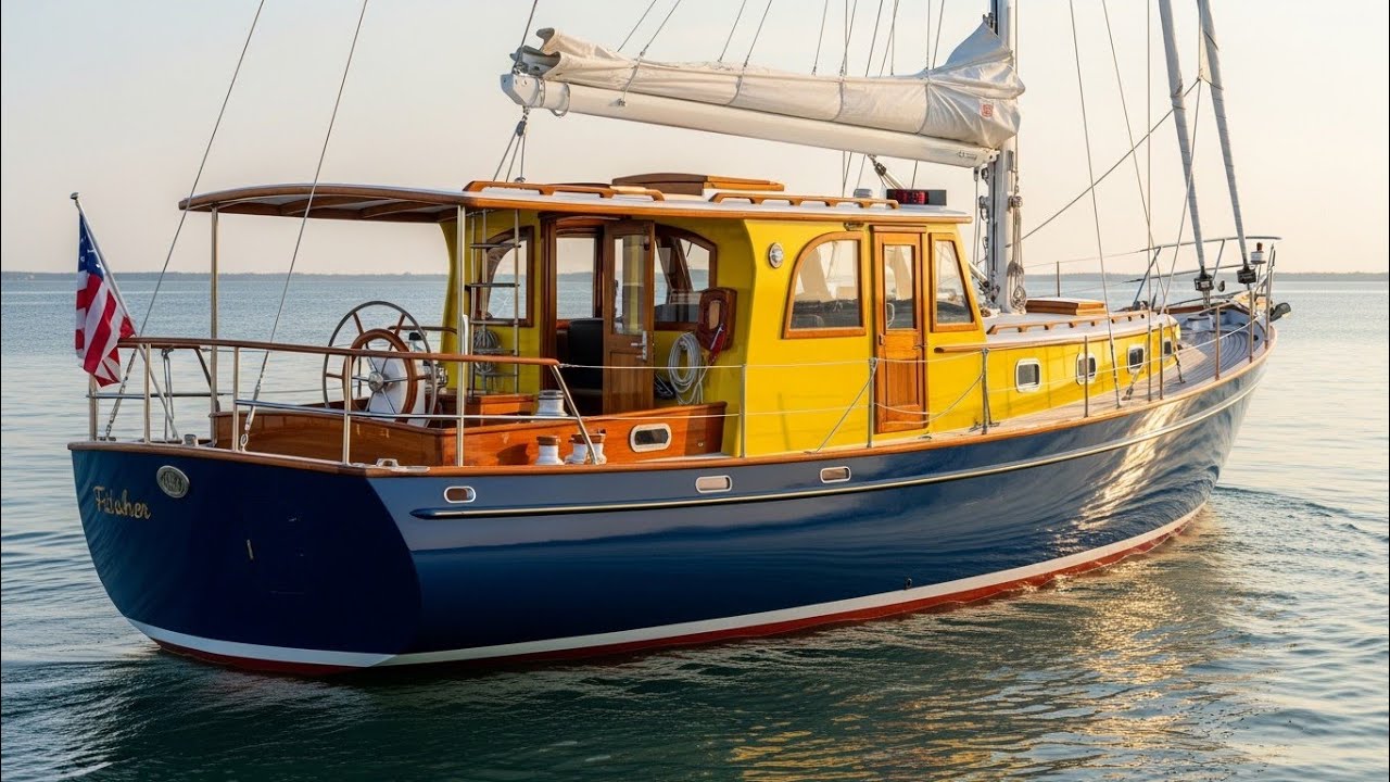 Fisher 25 Mk II Review | The Legendary Small Motorsailer That Redefines Safe Cruising