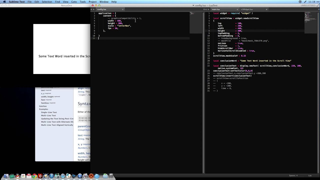scrollView not working