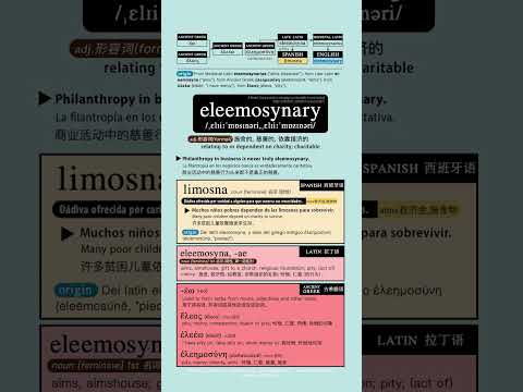 eleemosynary