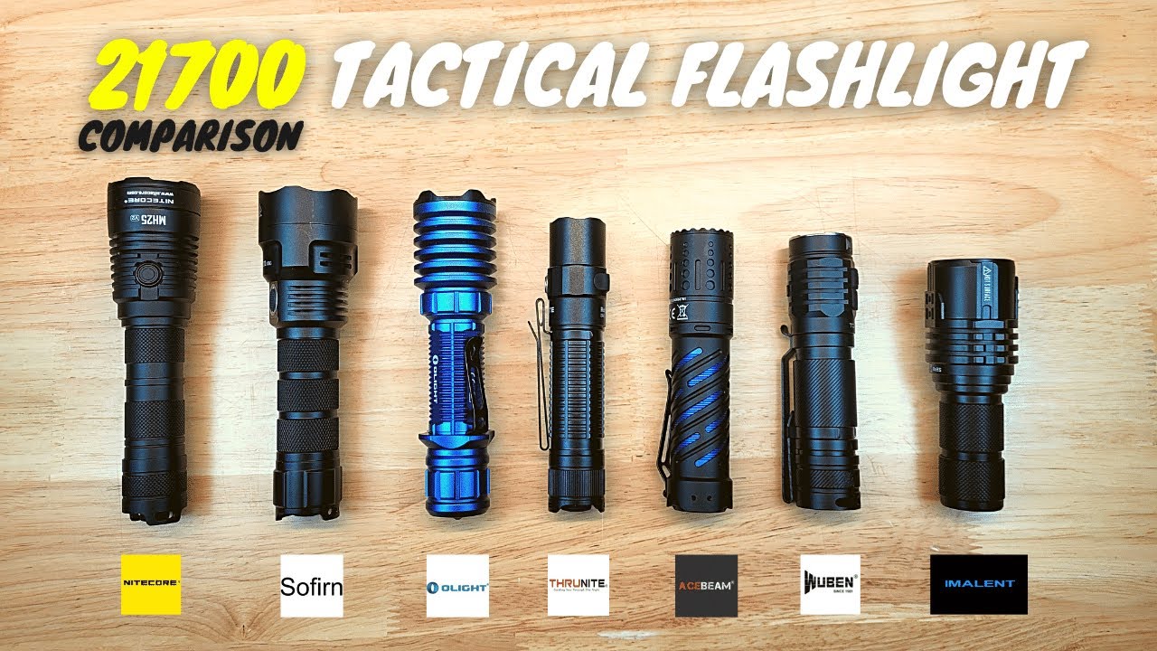 A Handful of 21700 Flashlights Compared - 21700 Flashlights - BudgetLightForum.com
