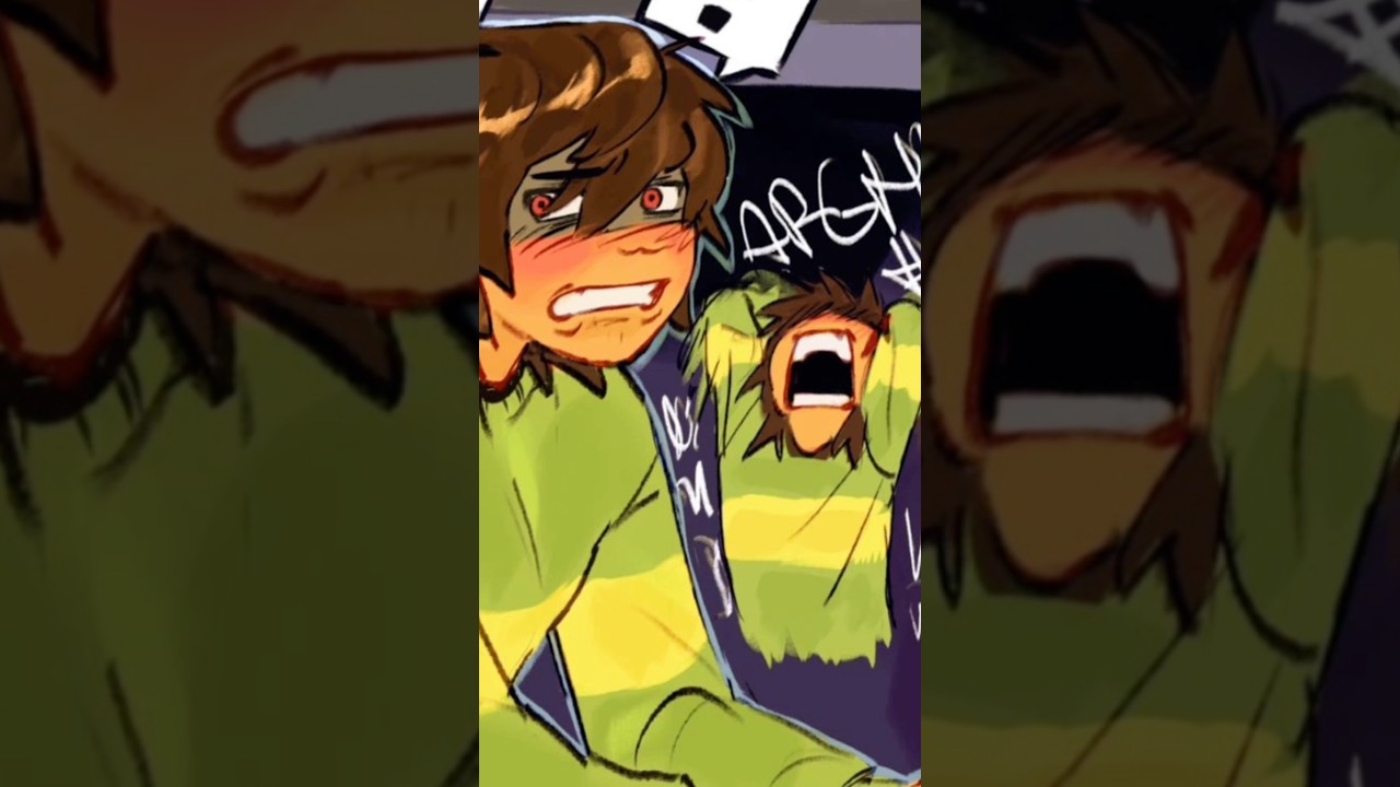 Kris Can’t Handle Susie’s Flirting Accusation #deltarune #kris #susie  #undertale #shorts