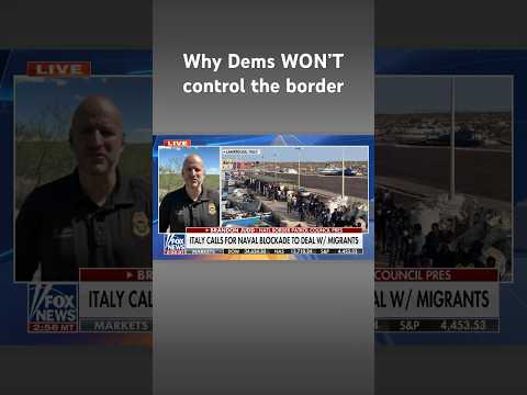 Italy acting on border crisis, why won’t the US? #shorts