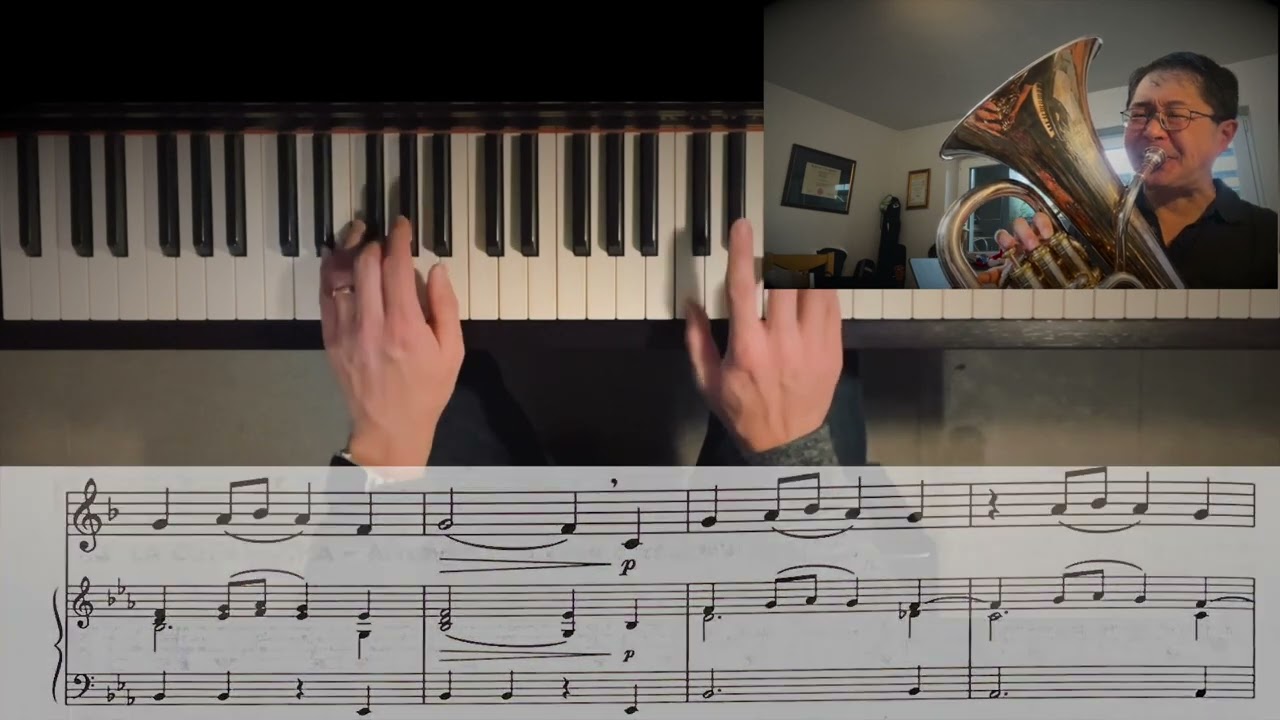 #185 Theme from Brahms Symphonie No. 1, Essential Elements for Euphonium volume 1